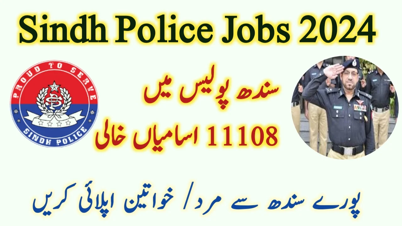 Sindh Police Constable Jobs 2024 Online Apply via apply.sts.net.pk ...